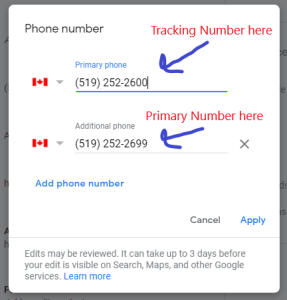 How to Properly Track Calls for Google My Business Listing?