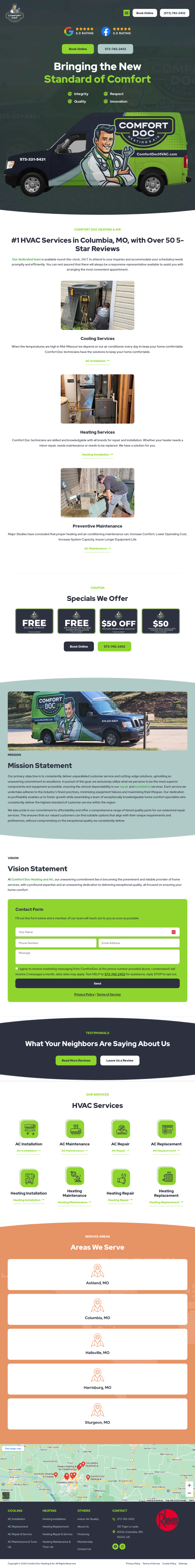 Comfort Doc Heating & Air | Relentless-Digital